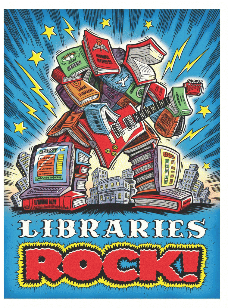 Libraries Rock – Caledonia Library